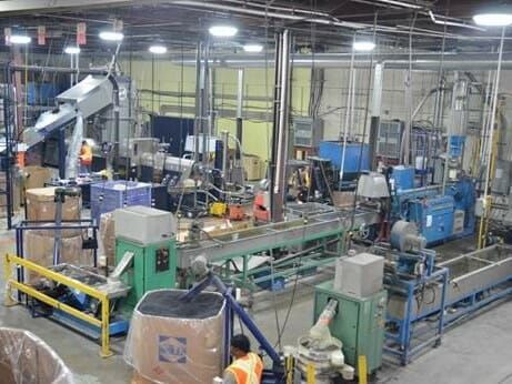 6” Single Screw Extruder Strand Pelletizing Line