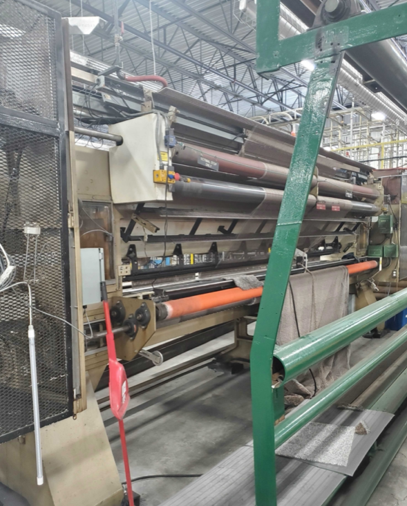 Cmc 1-8th gauge cut pile tufting machine