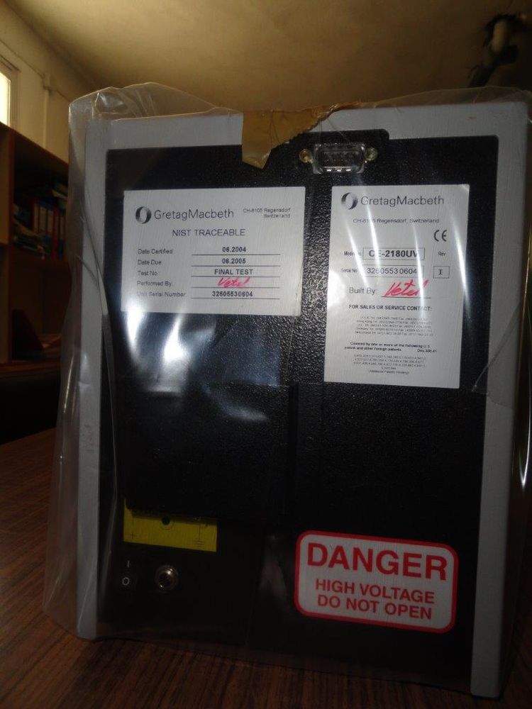 GretagMacbeth Color eye 2180UV Spectrophotometer