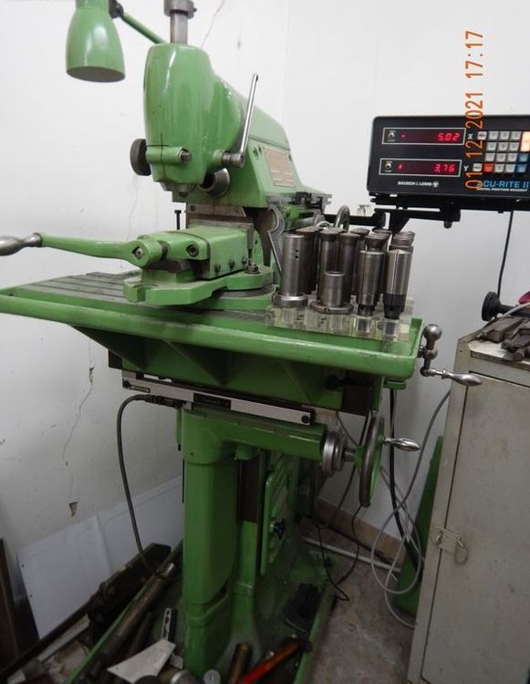 Deckel FP1 milling machine Vertical Milling Machine Variable