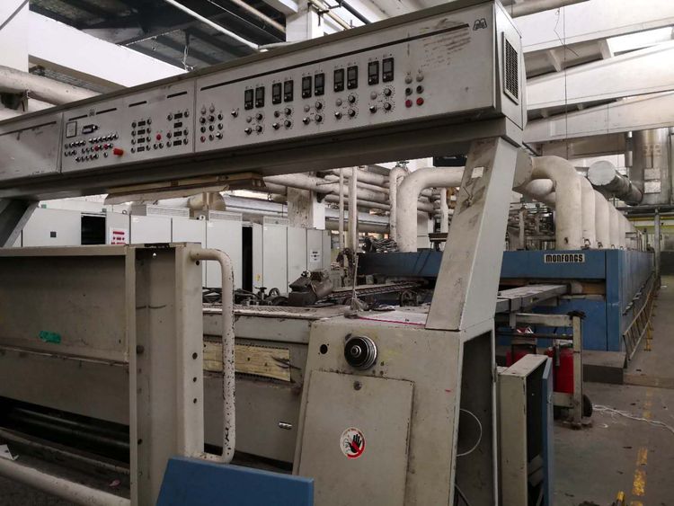 5 Monfongs 240, 260 Cm Stenter machine