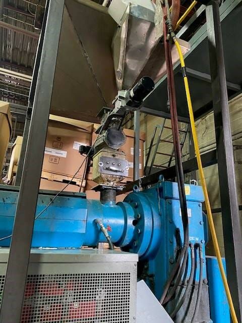 6” Single Screw Extruder Strand Pelletizing Line