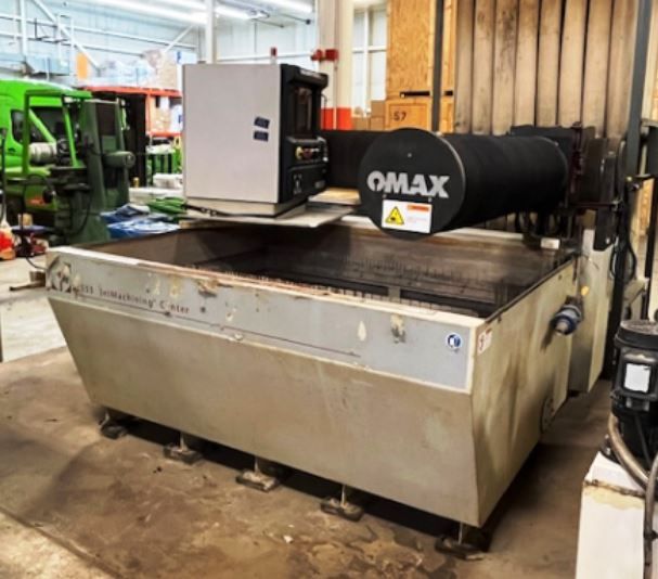 Omax 5555 Waterjet Machine Omax control
