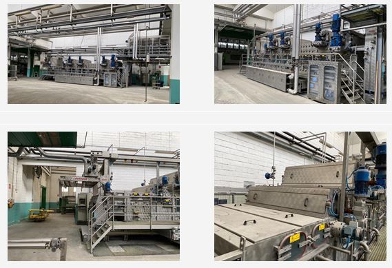 Cimi LAVANOVA TAV Continuous open width washing range