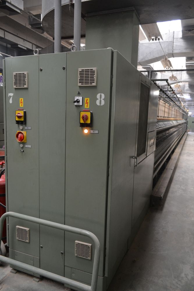 3 Nsc schlumberger CF32D semi worsted spinning frames