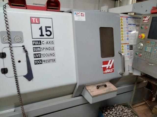 Haas CNC Control 4000 rpm. TL 15-HE 2 Axis