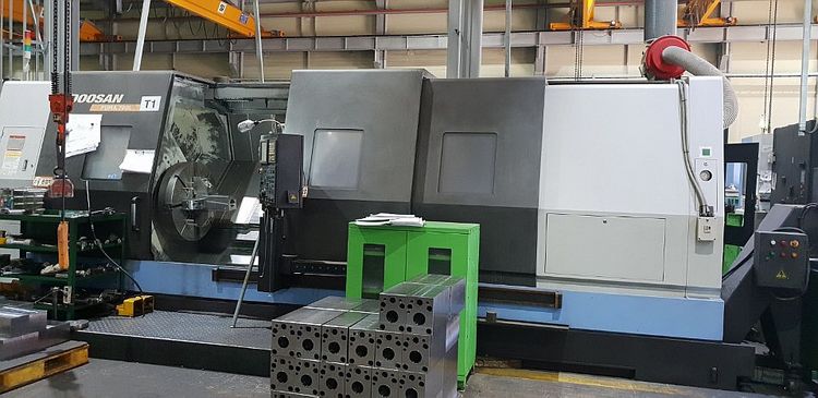 Doosan Fanuc 21iTA CNC Control 1500 rpm PUMA 700L 2 Axis