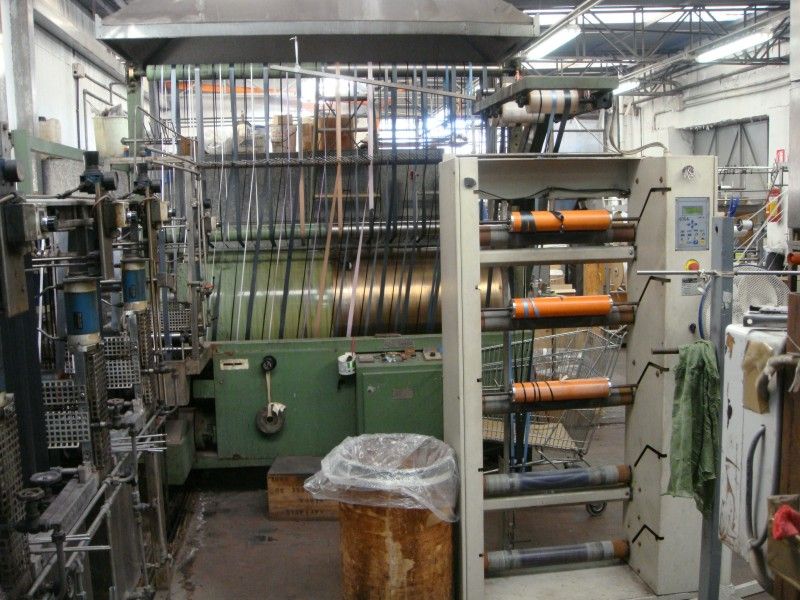 Mageba padsteam dyeing machine 20 cm
