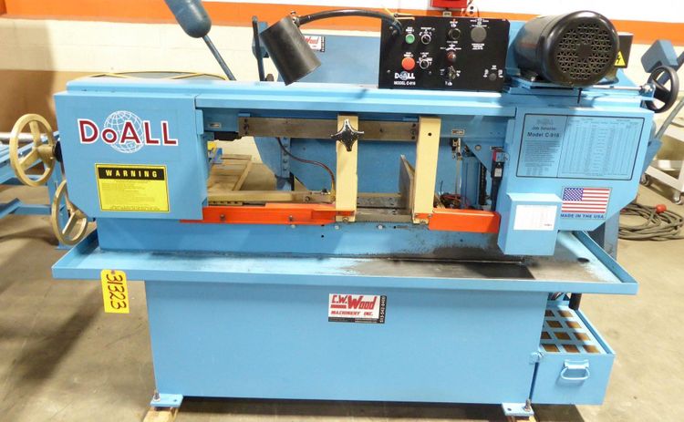 DoAll C-916M HORIZONTAL BAND SAW Semi Automatic