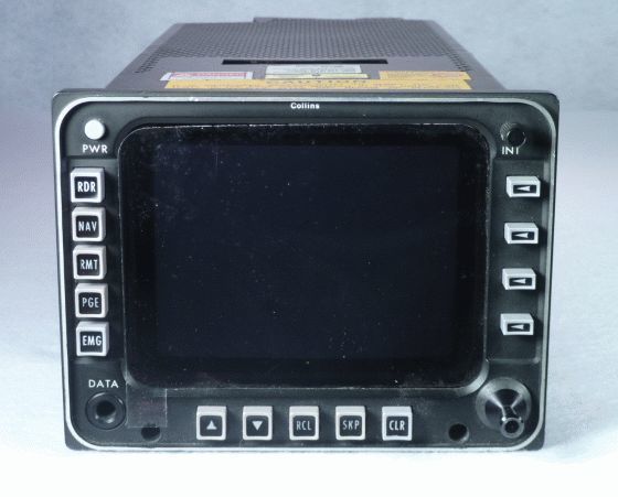 Collins, Rockwell MFD-85 Multi-Function Display / Moving Map Collins, Rockwell MFD-85 Multi-Function Display / Moving Map