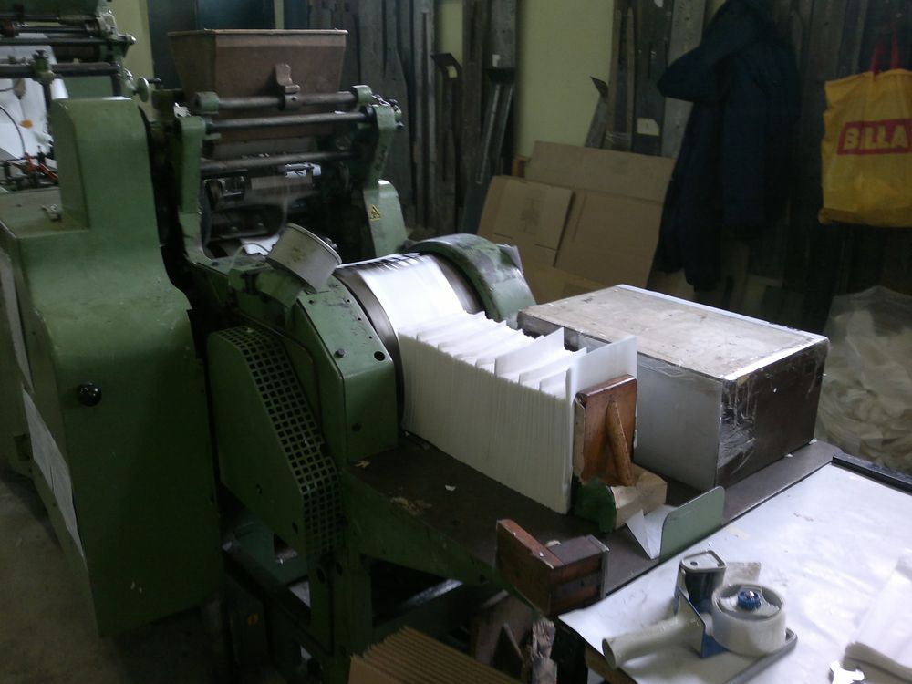 W&H ( Windmöller & Hölscher ) Matador S1 paper bag machine, 4 colors ...