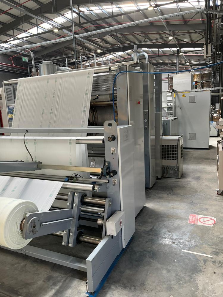 Mobert Roller 110 SHP/ 2M Automatic line for plastic bag making mc 4 lanes