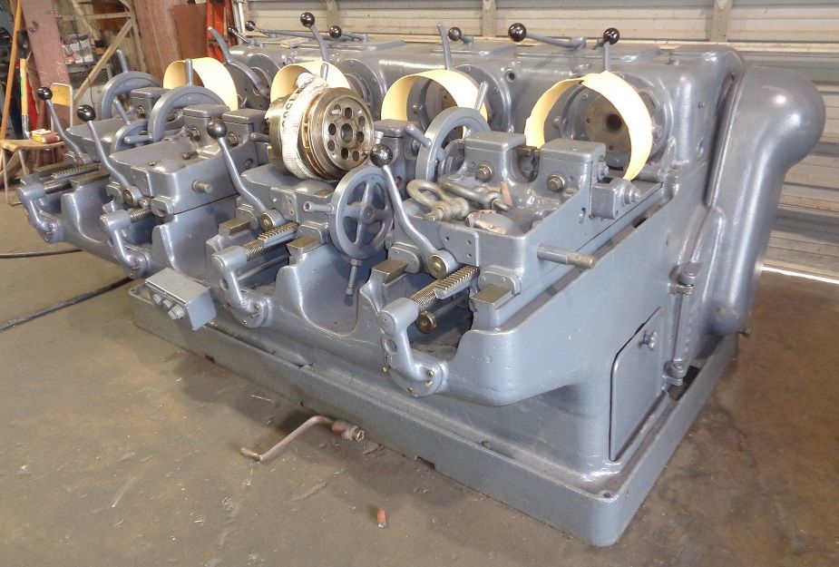 Landis 1-1/2" Landis Landmaco Quadruple Head Threading Machine