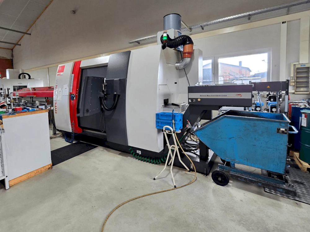 Emco SIEMENS Model: SINUMERIK 840D SL 5000 min-1 1/MIN HYPERTURN 65 ...