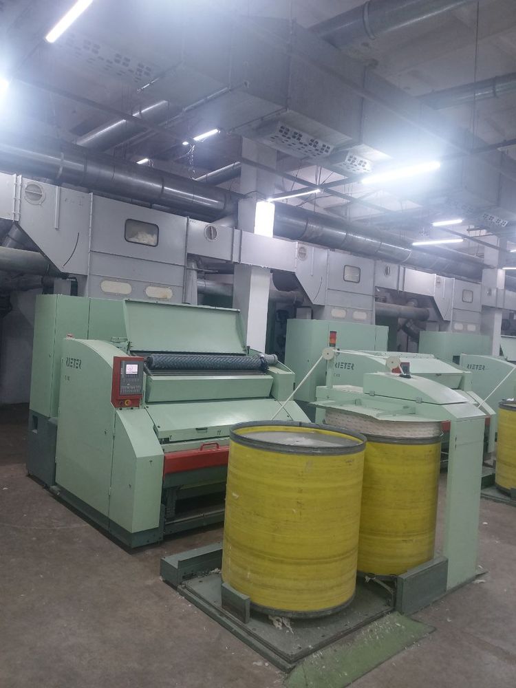 6 Rieter C60 Carding Machines