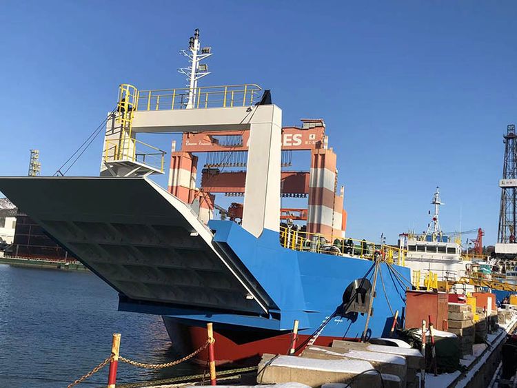 ABT 3000DWT DECK CARGO SHIP