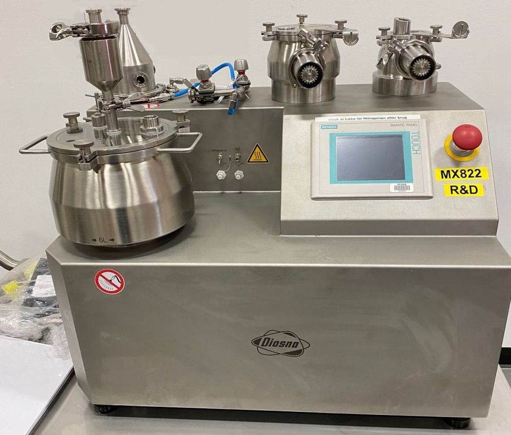 Diosna P 1/6 Benchtop High Shear Mixer