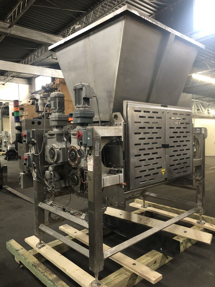 Haas, Meincke 4-ROLL SHEETER WITH HOPPER