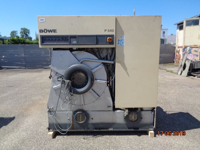 Bowe P540c Dry cleaning