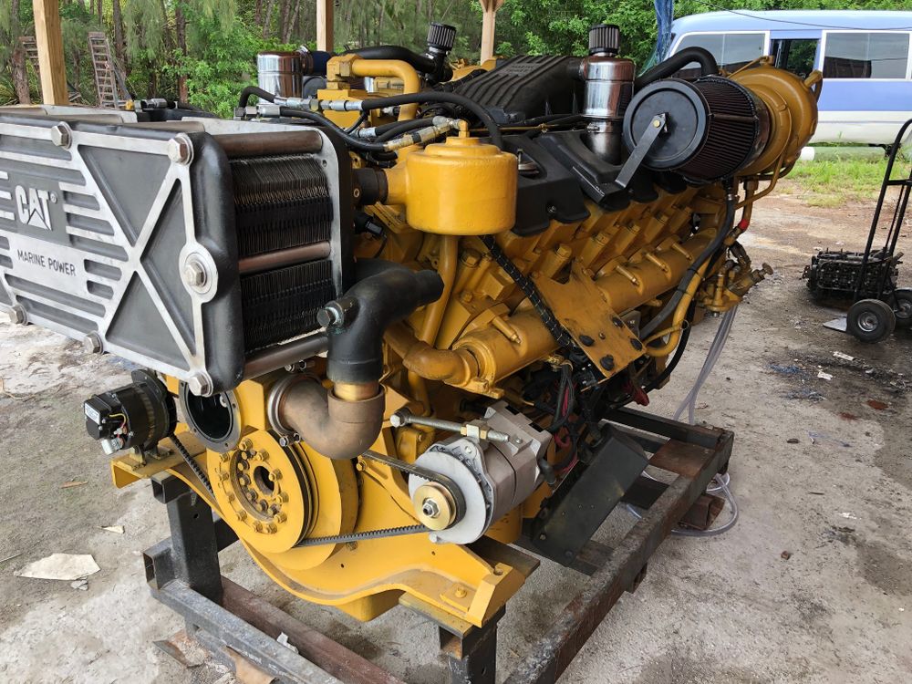 Caterpillar 3412E Caterpillar 3412E Marine Engine - REBUILT
