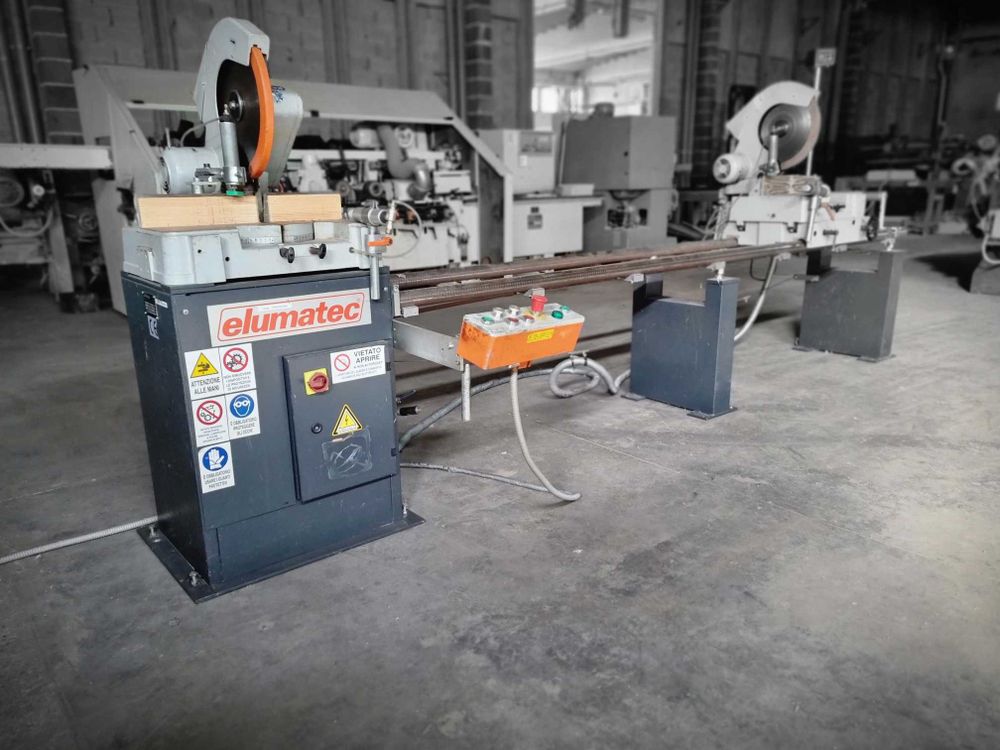 Elumatec DG 79 DOUBLE CROSS-CUTTING MACHINE