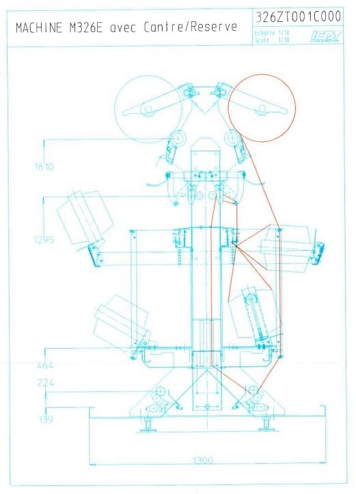 Icbt MUFF M326E wire retraction 60 positions