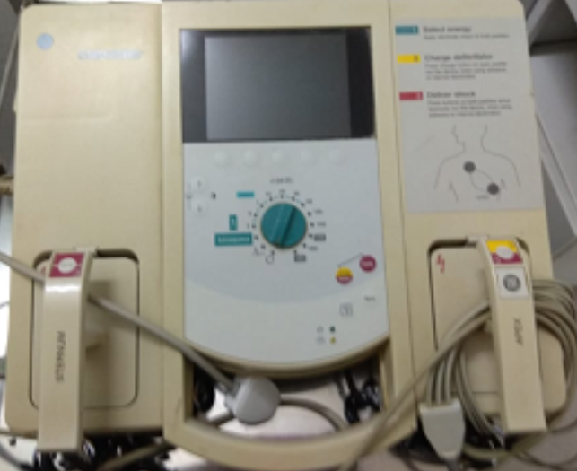 GE Monophasic Defibrillator Cardioserv