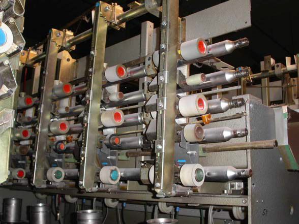 2 Suessen Parafil PL.2000-3 Hollow spindle spinning machine