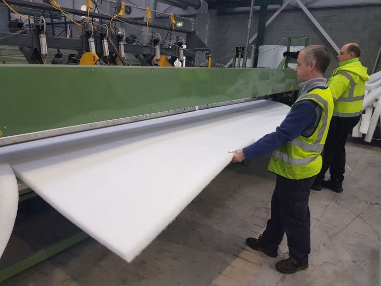 Befama Thermal bonding polyester line