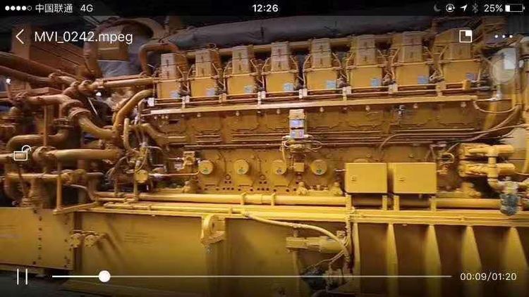 8 Caterpillar 3616 5500 KVA