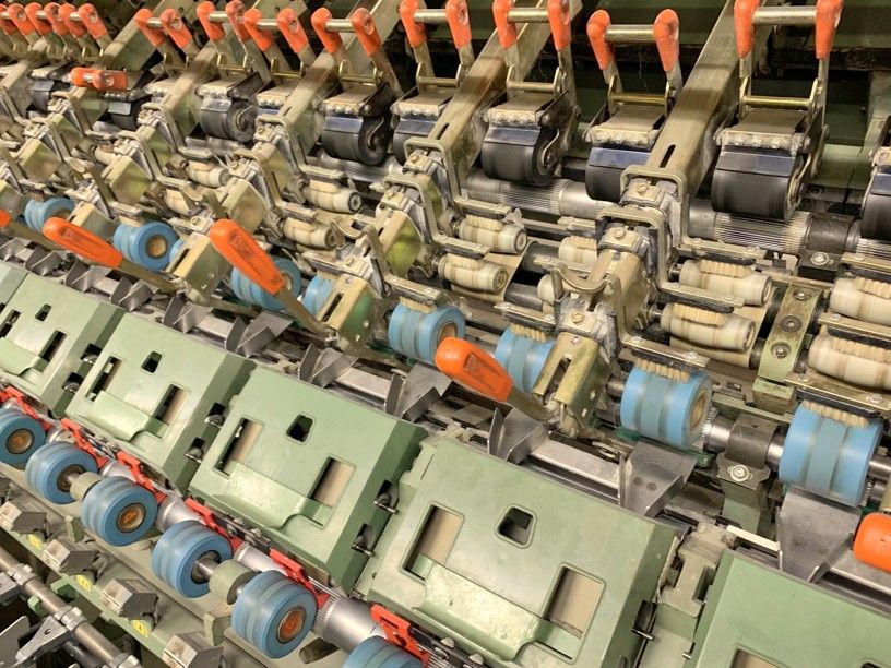 Nsc schlumberger CF43 worsted/semi worsted ring spinning frame