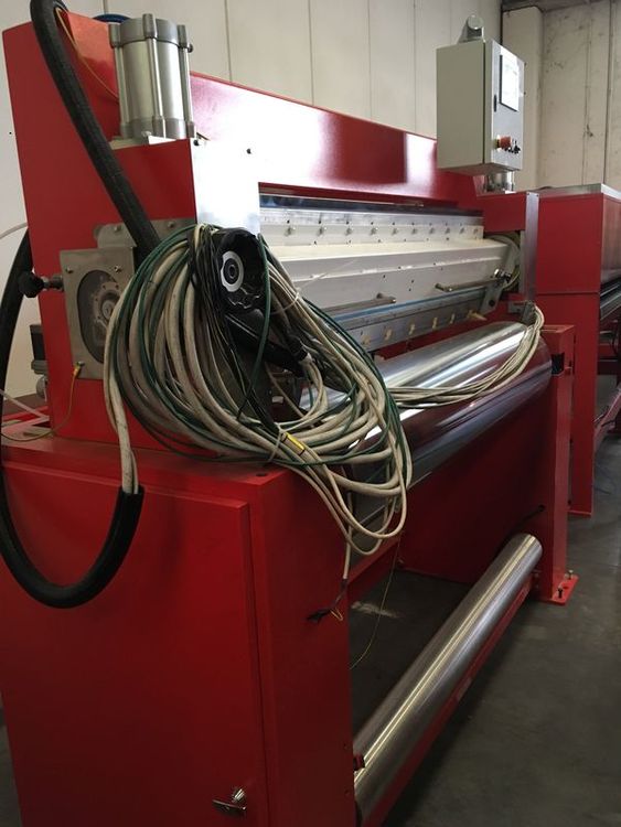 Mario crosta double powder scatter coating/lamination line, yoc: 2015 ...
