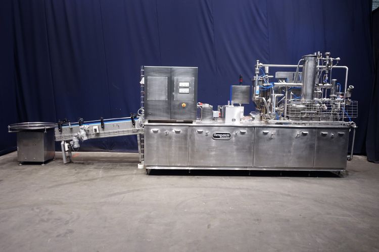 Ampack Ammann L-AA2 70.5, Cup filling and sealing machine
