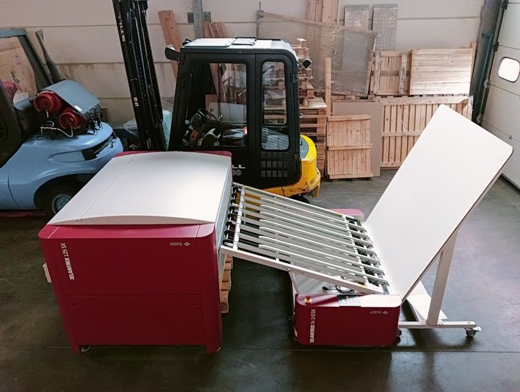 Agfa Plate processor Elantrix 125 SX incl.plate stacker ST 125 SX