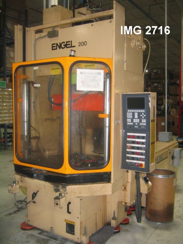 Engel VERTICAL CLAMP INJECTION MOLDING MACHINE 200 T
