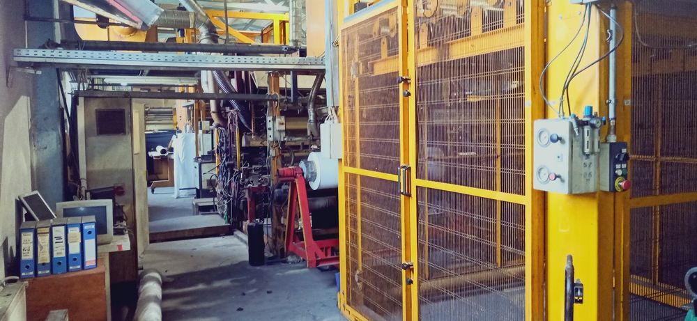Schmid Flame lamination machine