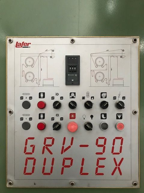 Lafer GRV-90 Duplex 1800MM Double drum raising machine