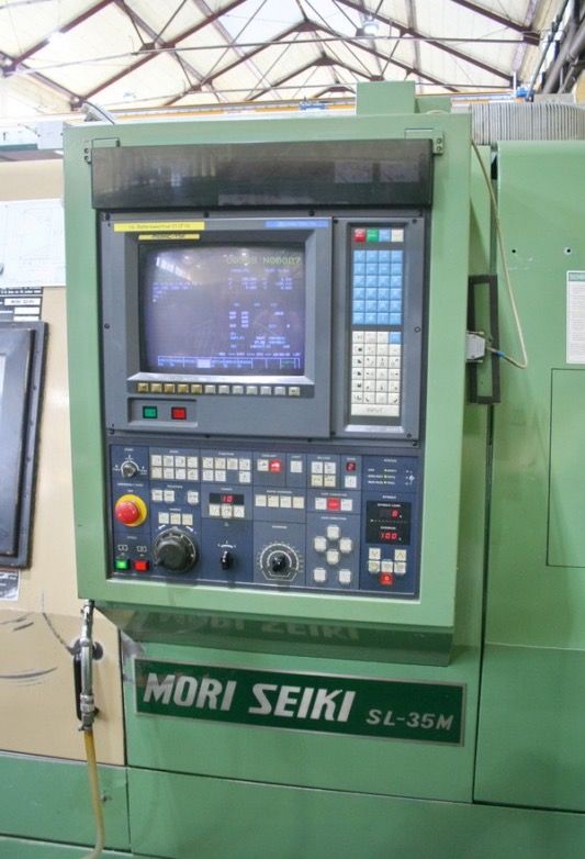 Mori Seiki Control Fanuc Moric T5F 2500min/-1 SL 35 M / 750 3 Axis