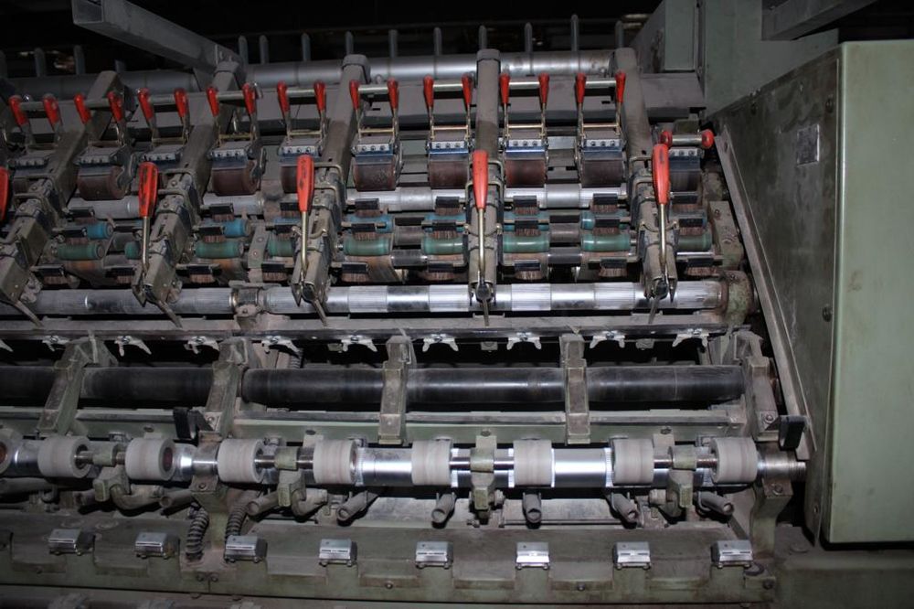 4 Nsc schlumberger CF43 Ring spinning machine