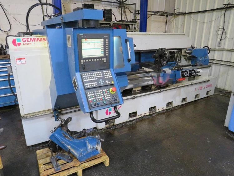 Geminis Siemens 810D 1600 Rpm GEMINIS GHT4 700x2000 2 Axis