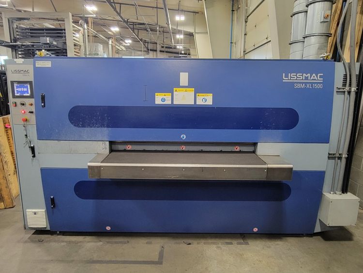 Lissmac SBM-XL 1500 G2S2 Edge Rounding and Deburring Machine