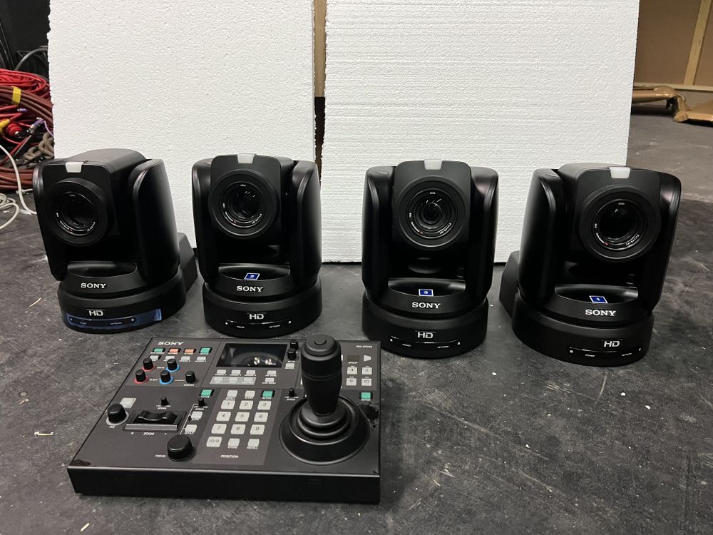 4 Sony BRC-H800 HD Pan Tilt Zoom Camera - Sony Pro PTZ CAMERAS