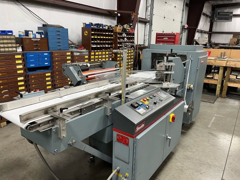 SHANKLIN F-1 FloWrap machine