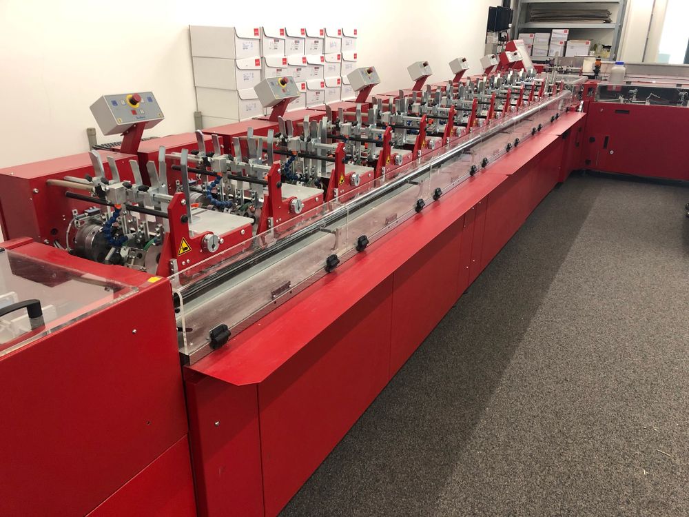 Buhrs, Kern ITM BB300 envelope inserter mailing machine