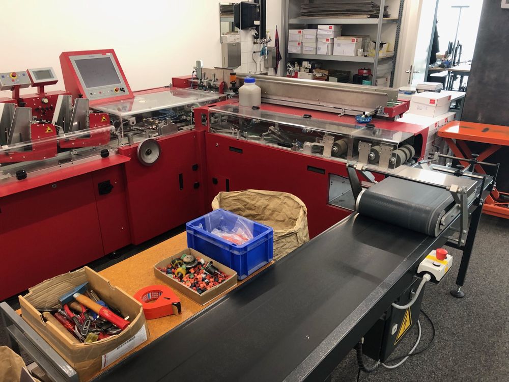 Buhrs, Kern ITM BB300 envelope inserter mailing machine