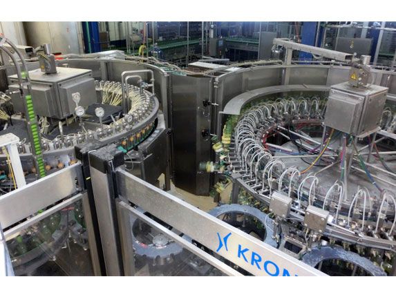 Krones Variojet 2.880-80-113 / Mecafill VKPV-CF 2.520-70-113 Rinser ...