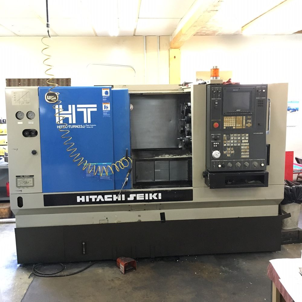 Hitachi Seiki Seicos J300L Multi Control (Yasnac) 4000 rpm HT23J CNC ...