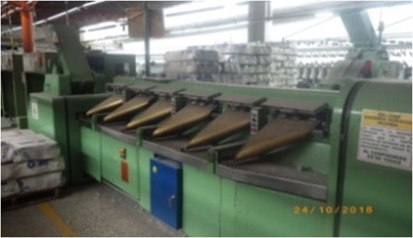 4 Rieter E 2/4, E 4/1 Sliver lap machine