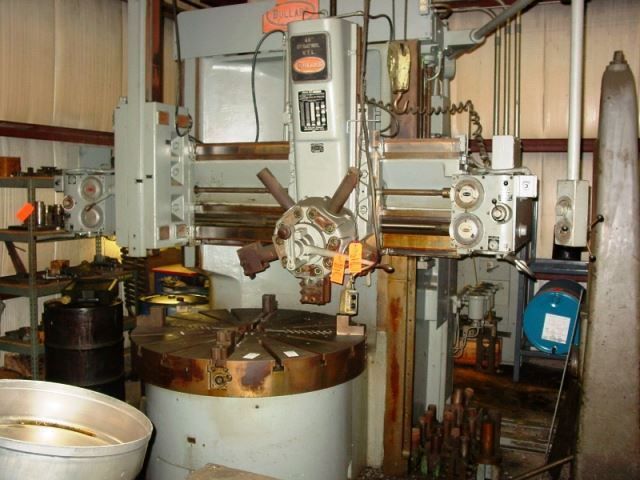 Bullard 52" DYNATROL VERTICAL TURRET LATHE
