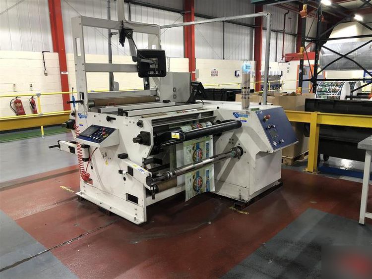 Ashe Doctoring machine slitter rewinder 800 mm